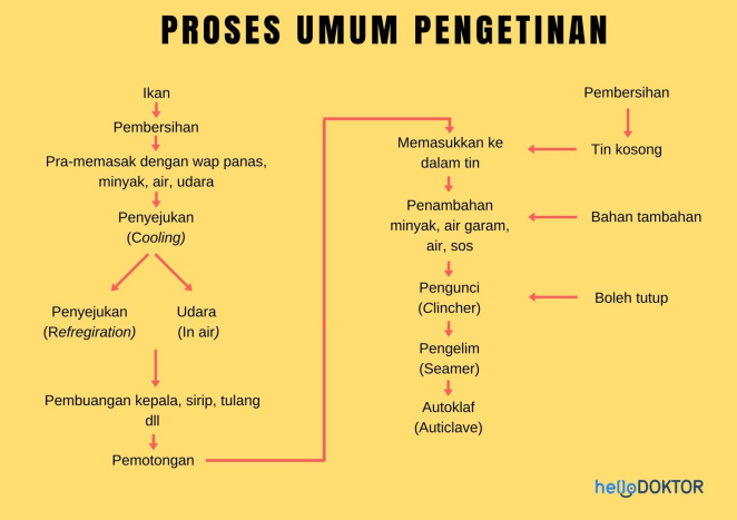 Pencemaran Makanan Dalam Tin? Ini Perlu Anda Tahu! - Hello Doktor