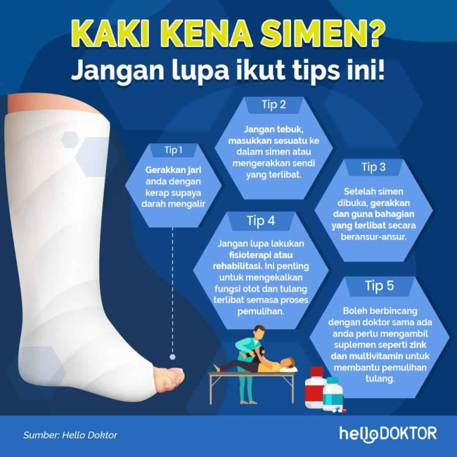 Tanda Tulang Patah Pada Kanak-Kanak Yang Ibu Bapa Perlu Tahu