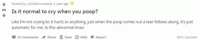 Buang Air Besar: Adakah Menangis Semasa Berak Itu Normal?