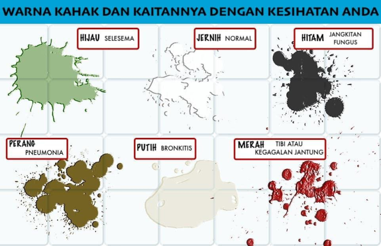 Punca Kahak Terjadi, Awasi Warna Kahak Kerana Ia Petunjuk Kesihatan!