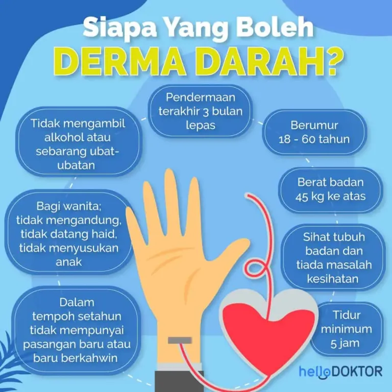 Kelebihan Derma Darah Untuk Kesihatan, Periksa 5 Manfaat Utama Ini