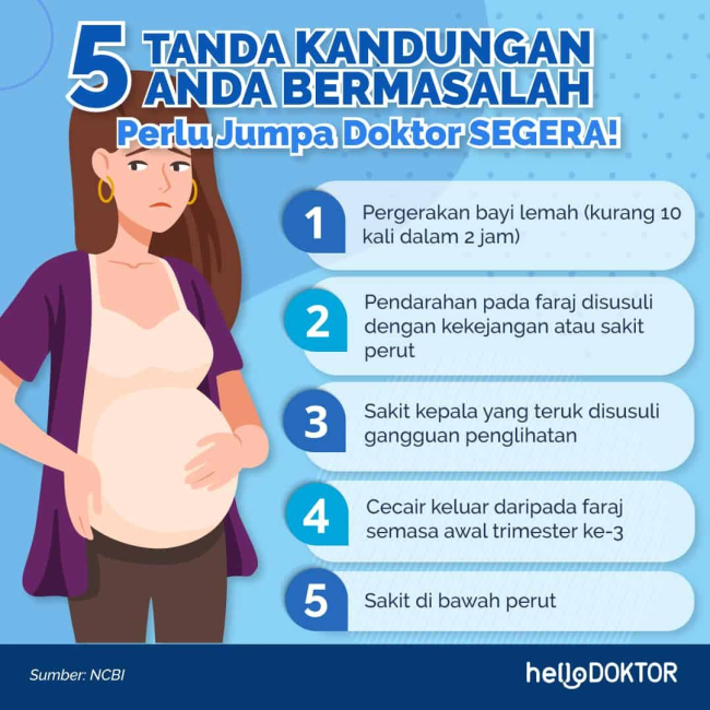 Ciri Ciri Keguguran Yang Ramai Wanita Hamil Tidak Sedar!