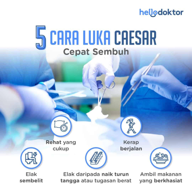 Luka Czer Terbuka Disebabkan 4 Punca Ini, Hati-Hati Ya Ibu Baru Bersalin!