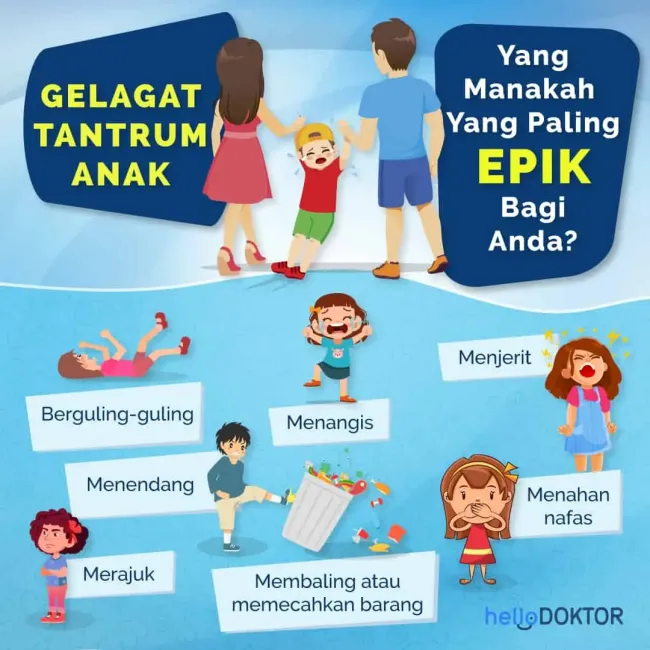 Tantrum Pada Anak? Ibu Ini Ada 4 Petua Handle Anak Tantrum Di Publik
