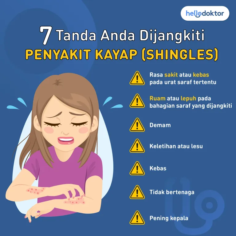 Sakit Kayap: Ini Tanda-Tanda Kayap Yang Ramai Salah Anggap